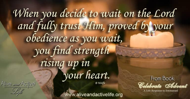 Who's Got Your Right Hand - Advent #2 - Alive and Active Life